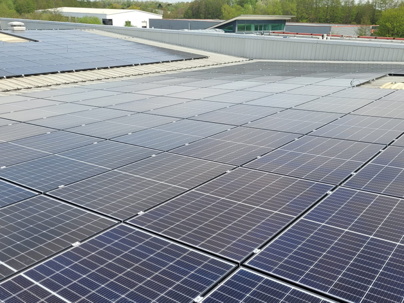 Commercial Solar Panels UK | Industrial Solar PV Installations | Ember ...